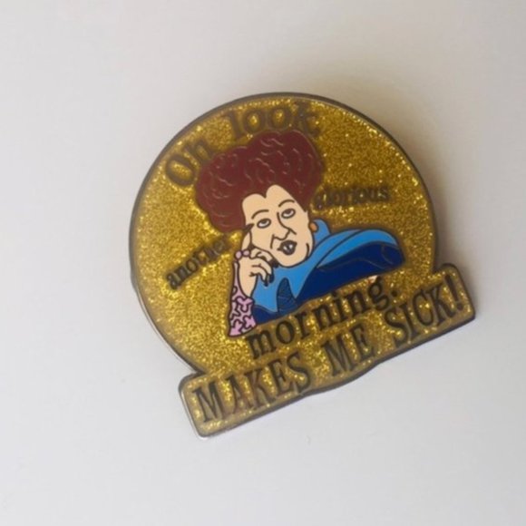 Jewelry | Movie Hocus Pocus Witch Enamel Pin Brooch | Poshmark
